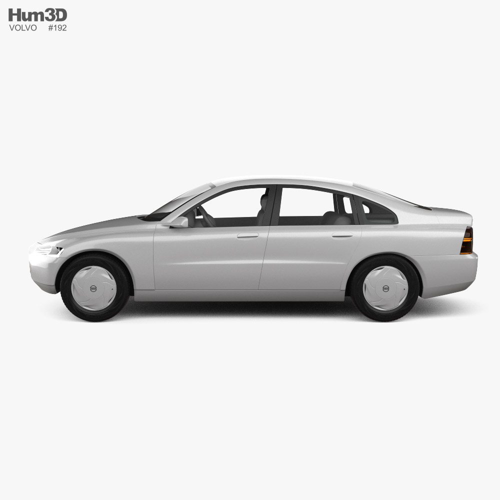 Volvo ECC 1995 3D模型 - 下载 Sedan on 3DModels.org