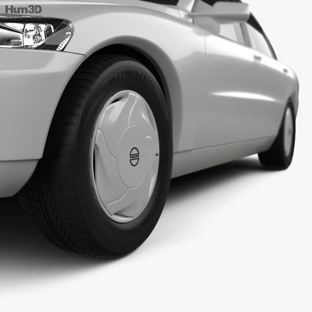 Volvo ECC 1995 3D模型 - 下载 Sedan on 3DModels.org
