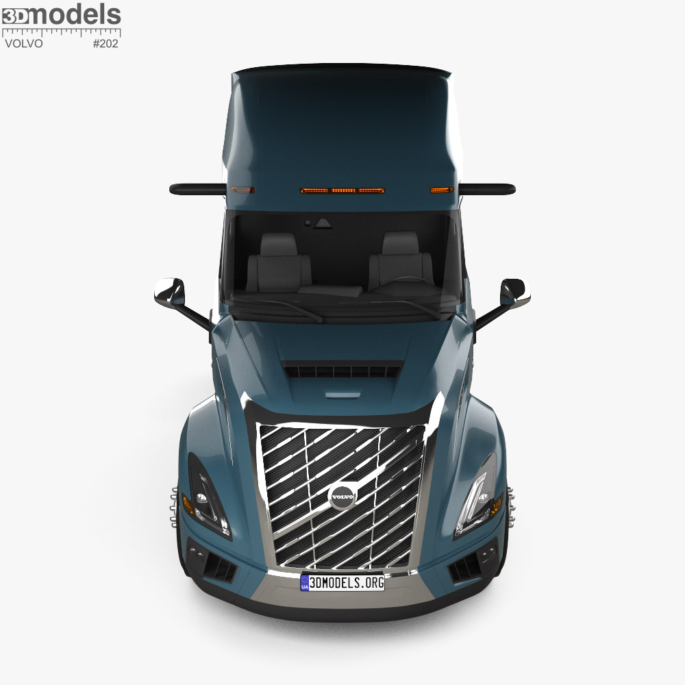 Volvo VNL 74″ Sleeper Cab High Roof Tractor Truck 2025 3D model ...