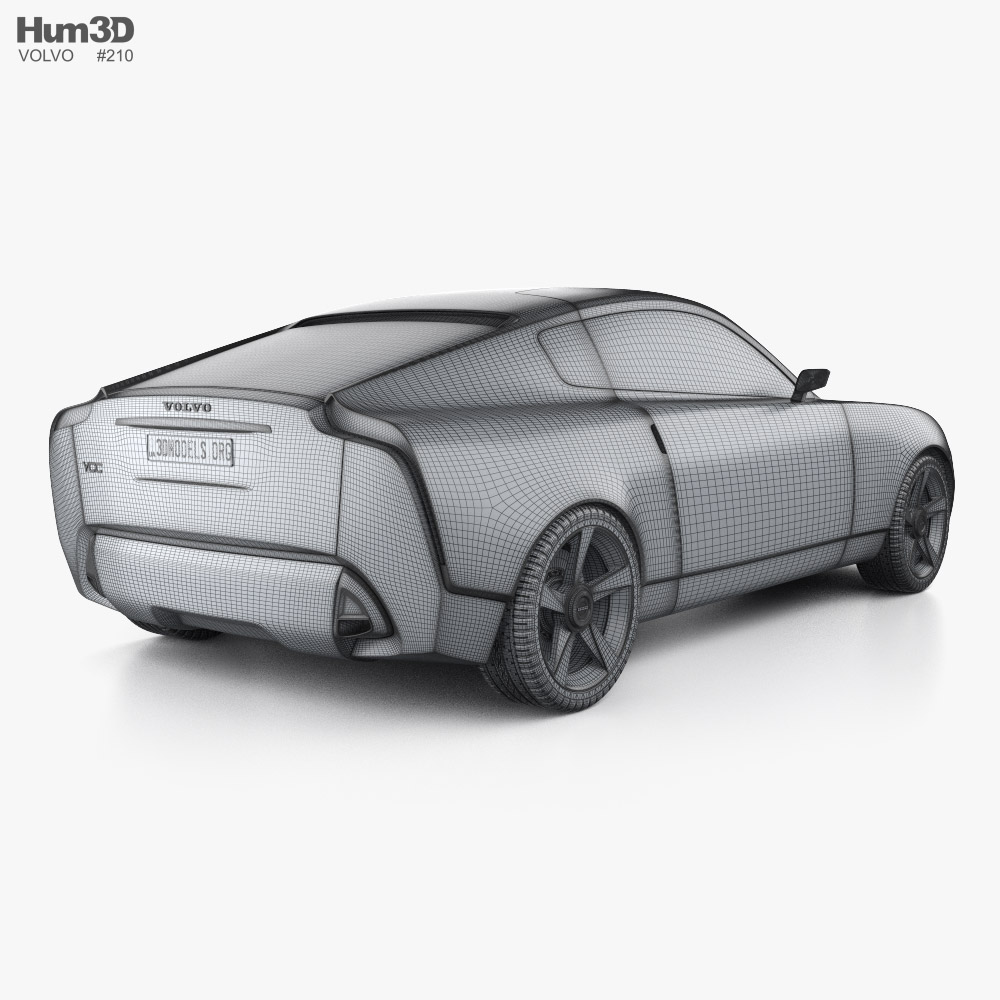 Volvo YCC 2004 3D model - Download Sports car on 3DModels.org