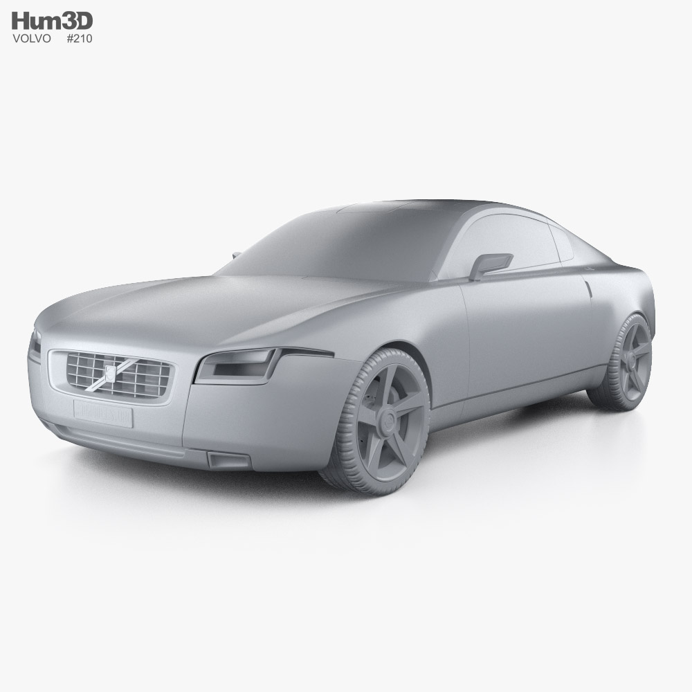Volvo YCC 2004 3D model - Download Sports car on 3DModels.org