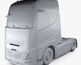 Volvo FH Aero Electric Tractor Truck 2025 3D model - Download Truck on ...