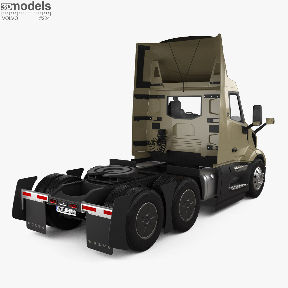 Volvo VNL 300 Day Cab High Roof Tractor Truck 2025 3D model - Download ...