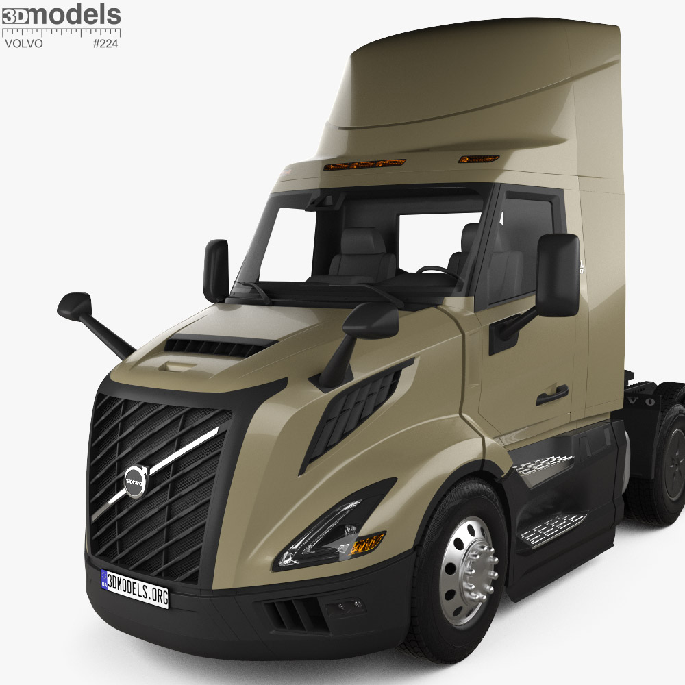 Volvo VNL 300 Day Cab High Roof Tractor Truck 2025 3D model - Download ...