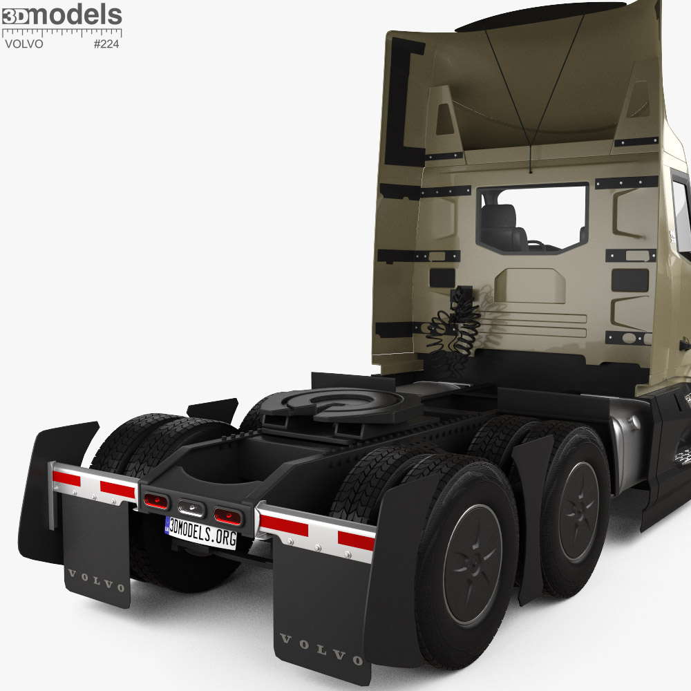 Volvo VNL 300 Day Cab High Roof Tractor Truck 2025 3D model - Download ...