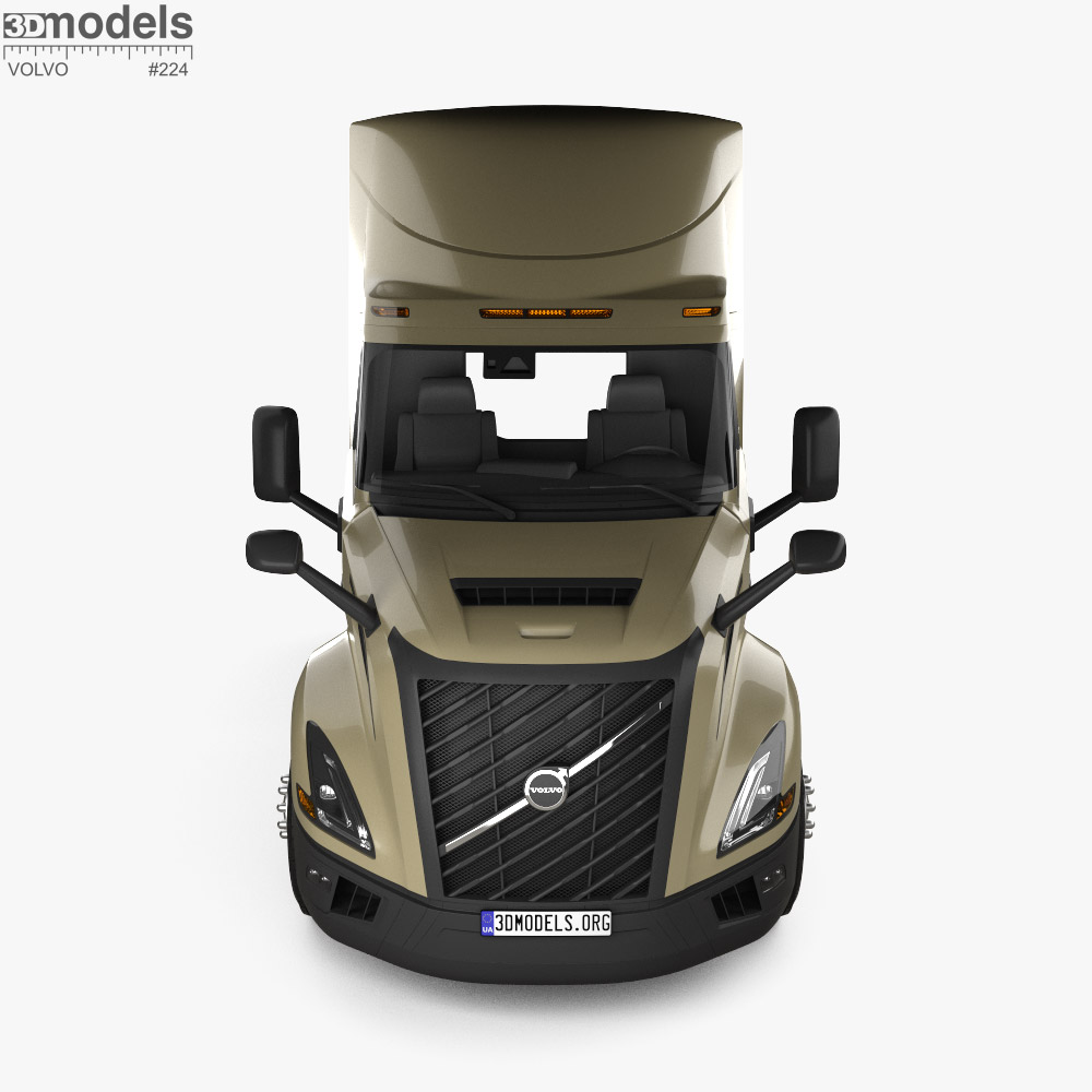 Volvo VNL 300 Day Cab High Roof Tractor Truck 2025 3D model - Download ...