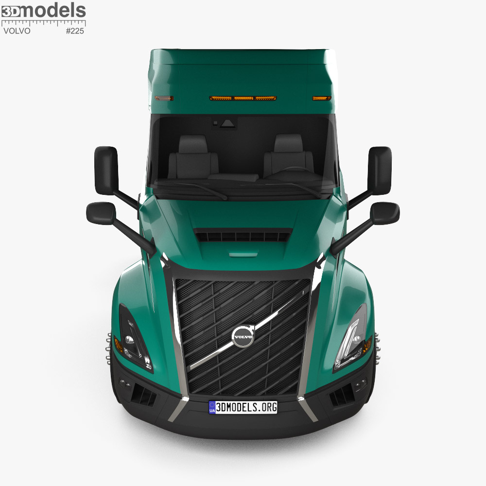 Volvo VNL 440 42″ Sleeper Cab Mid Roof Tractor Truck 2025 3D model ...