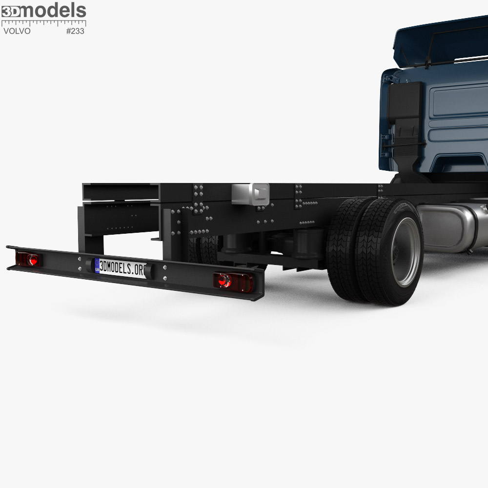 Volvo FE Chassis Truck 2025 3D model - Download Truck on 3DModels.org