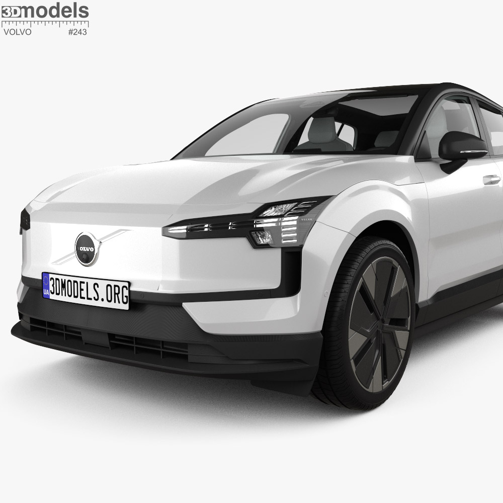 Volvo EX30 con interior y motor 2023 Modelo 3D - Descargar Crossover ...
