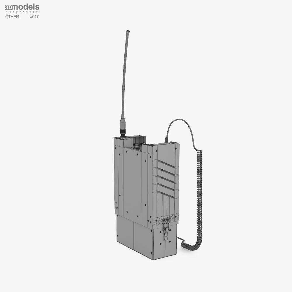 Lybid K-1A Radio Station 3D model - Download Audio Devices on 3DModels.org