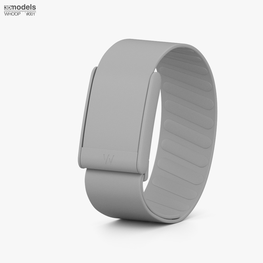 Whoop Fitness Band 5.0 SuperKnit 3D model - Download Electronic ...