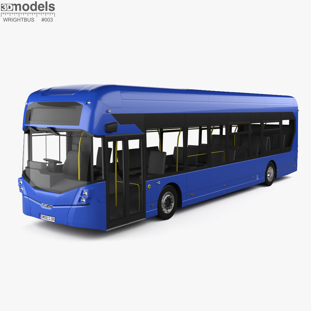 Wrightbus GB Kite Bus 2025 3D model - Download Bus on 3DModels.org
