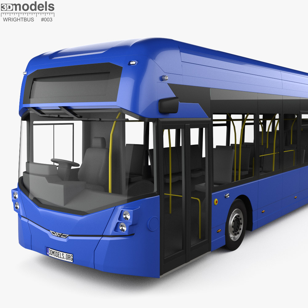 Wrightbus GB Kite Bus 2025 3D model - Download Bus on 3DModels.org