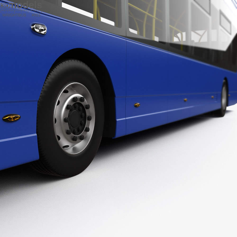 Wrightbus GB Kite Bus 2025 3D model - Download Bus on 3DModels.org
