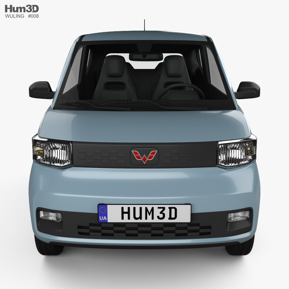 Wuling Hongguang Mini EV 2024 Modelo 3D - Baixar Hatchback no 3DModels.org