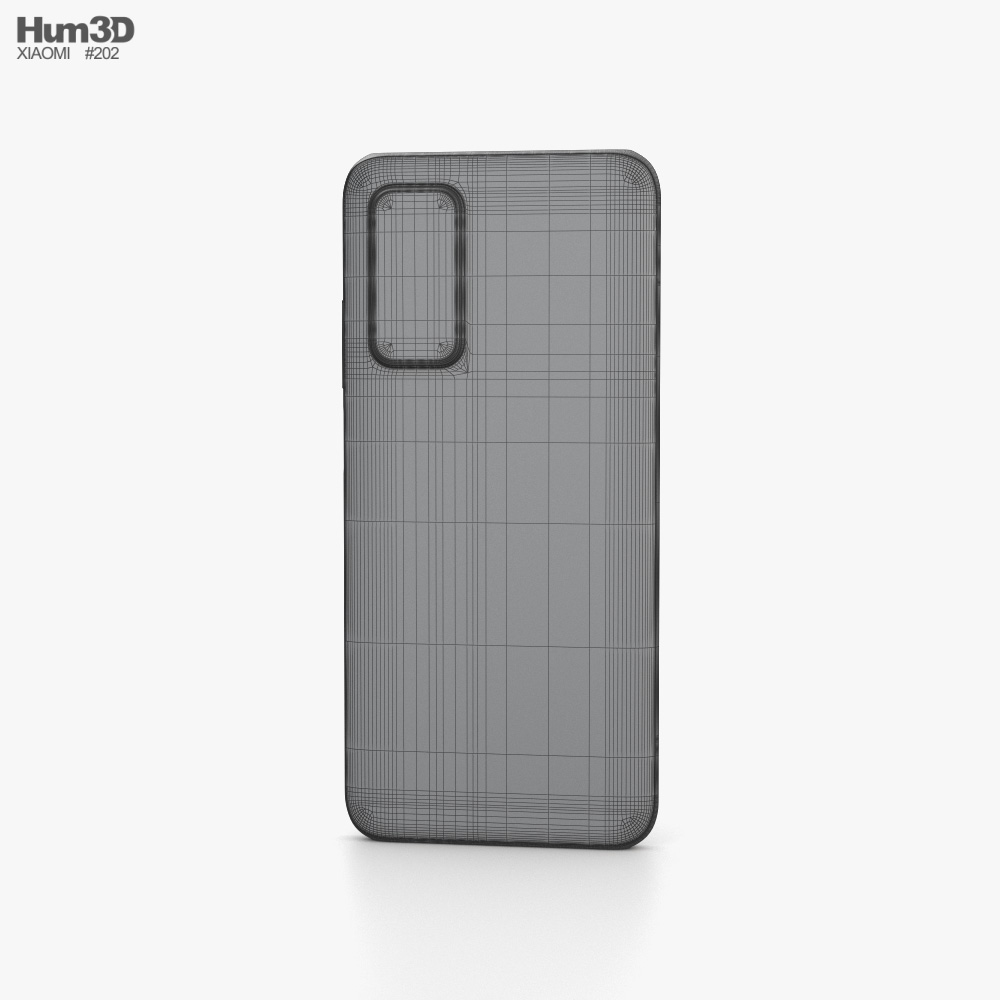 Xiaomi Mi 10T Pro Aurora Blue 3D model - Download Phones on 3DModels.org