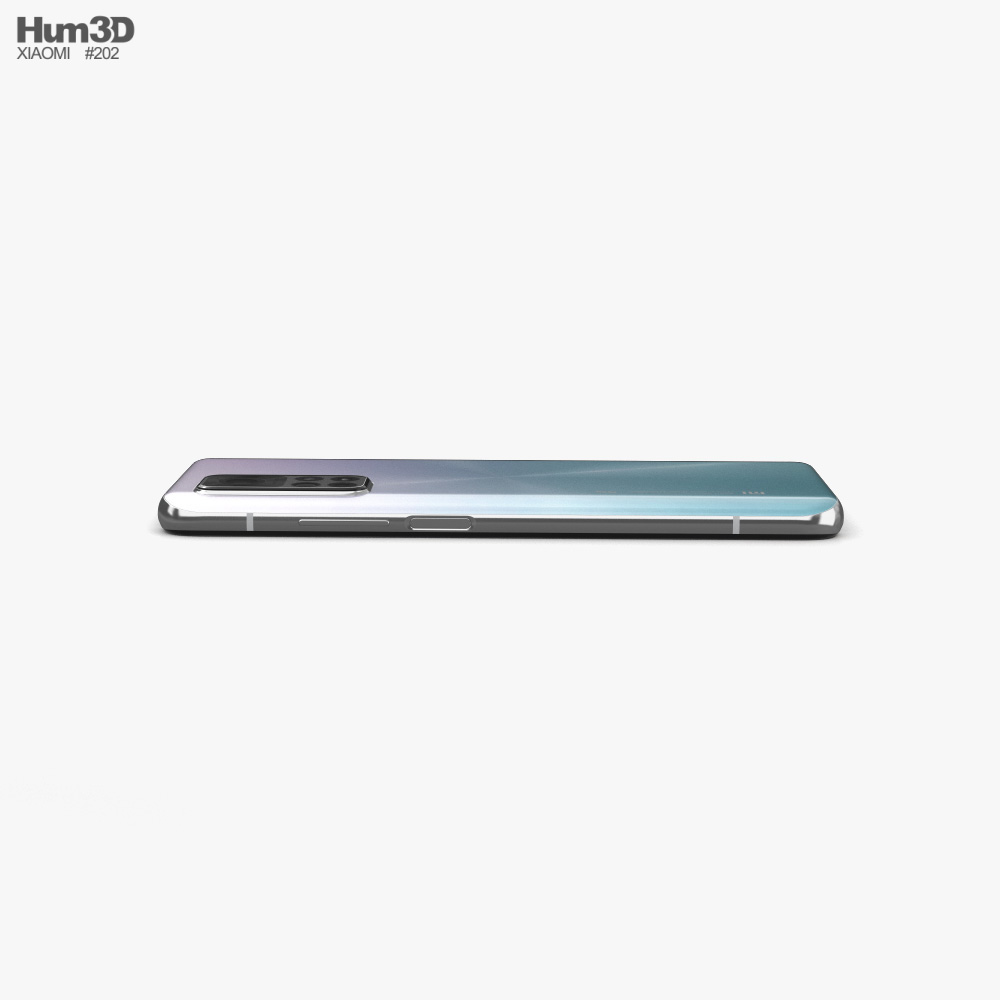 Xiaomi Mi 10T Pro Aurora Blue 3D model - Download Phones on 3DModels.org