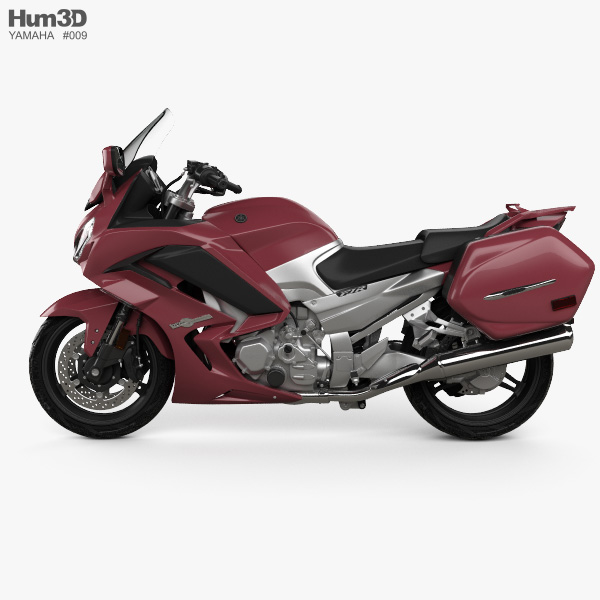 Yamaha FJR1300 ES 2013 3D model - Download Motorcycle on 3DModels.org