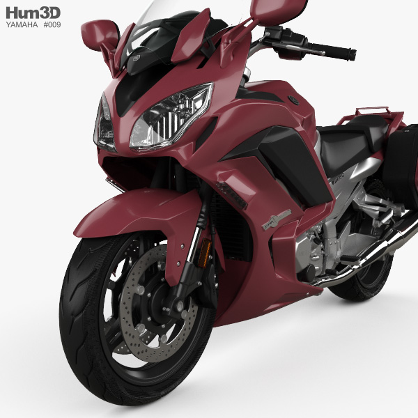 Yamaha FJR1300 ES 2013 Modelo 3D - Descargar Motocicletas activado ...