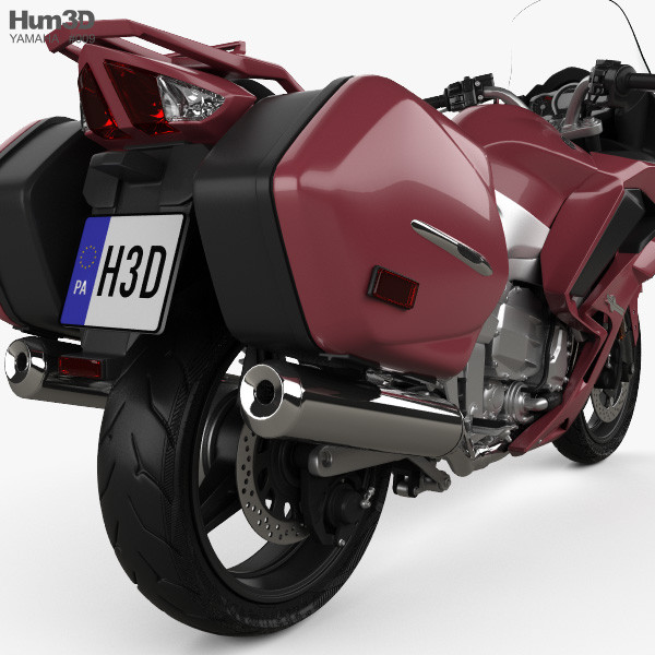 Yamaha FJR1300 ES 2013 3D model - Download Motorcycle on 3DModels.org