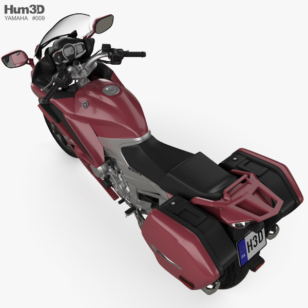 Yamaha FJR1300 ES 2013 3D model - Download Motorcycle on 3DModels.org