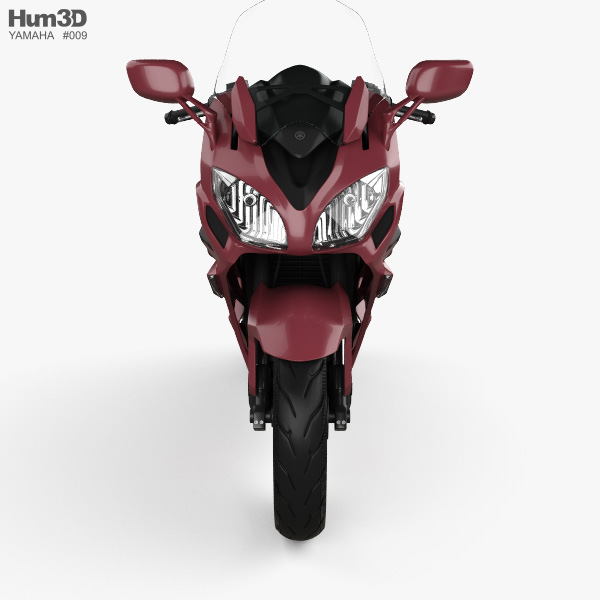 Yamaha FJR1300 ES 2013 3D model - Download Motorcycle on 3DModels.org