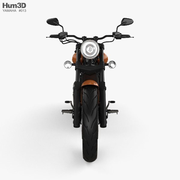 Yamaha Raider SCL 2013 3D model - Download Motorcycle on 3DModels.org