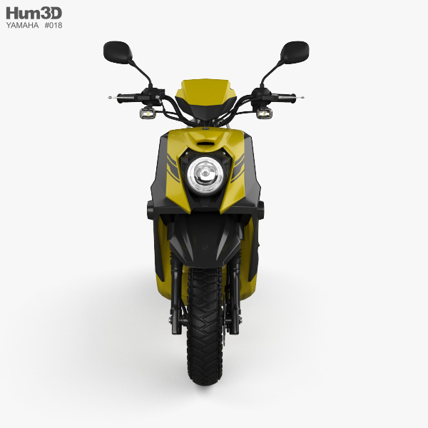 Yamaha Zuma 50 FX 2013 3D model - Download Motorcycle on 3DModels.org