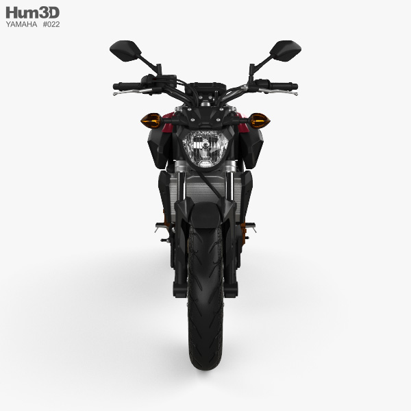Yamaha MT-07 2015 Modelo 3D - Descargar Motocicletas on 3DModels.org