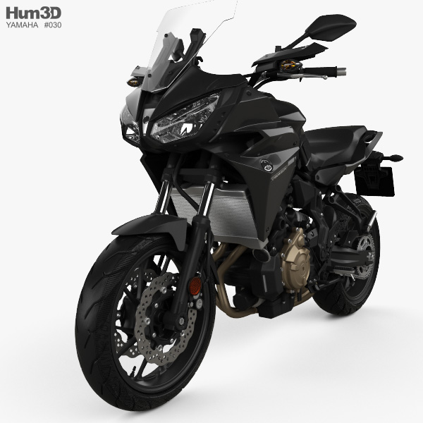 Yamaha MT-07 Tracer 2016 Modelo 3D - Descargar Motocicletas on 3DModels.org