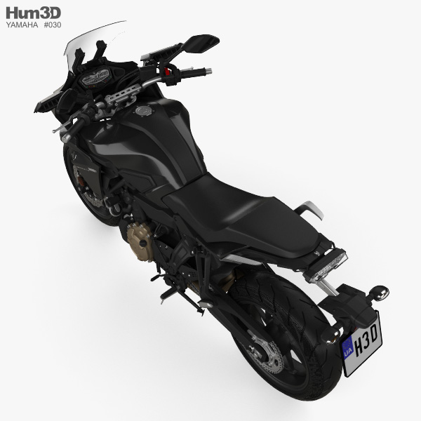 Yamaha MT-07 Tracer 2016 Modelo 3D - Baixar Motocicletas no 3DModels.org