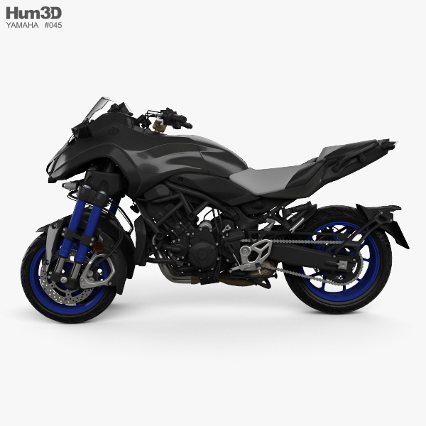 Yamaha Niken 2018 3D model - Download Motorcycle on 3DModels.org