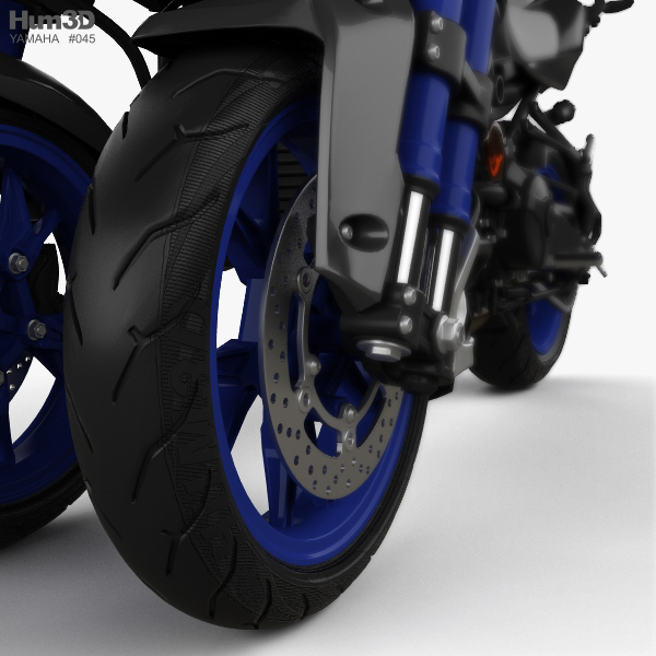 Yamaha Niken 2018 3D model - Download Motorcycle on 3DModels.org