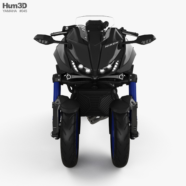 Yamaha Niken 2018 3D model - Download Motorcycle on 3DModels.org