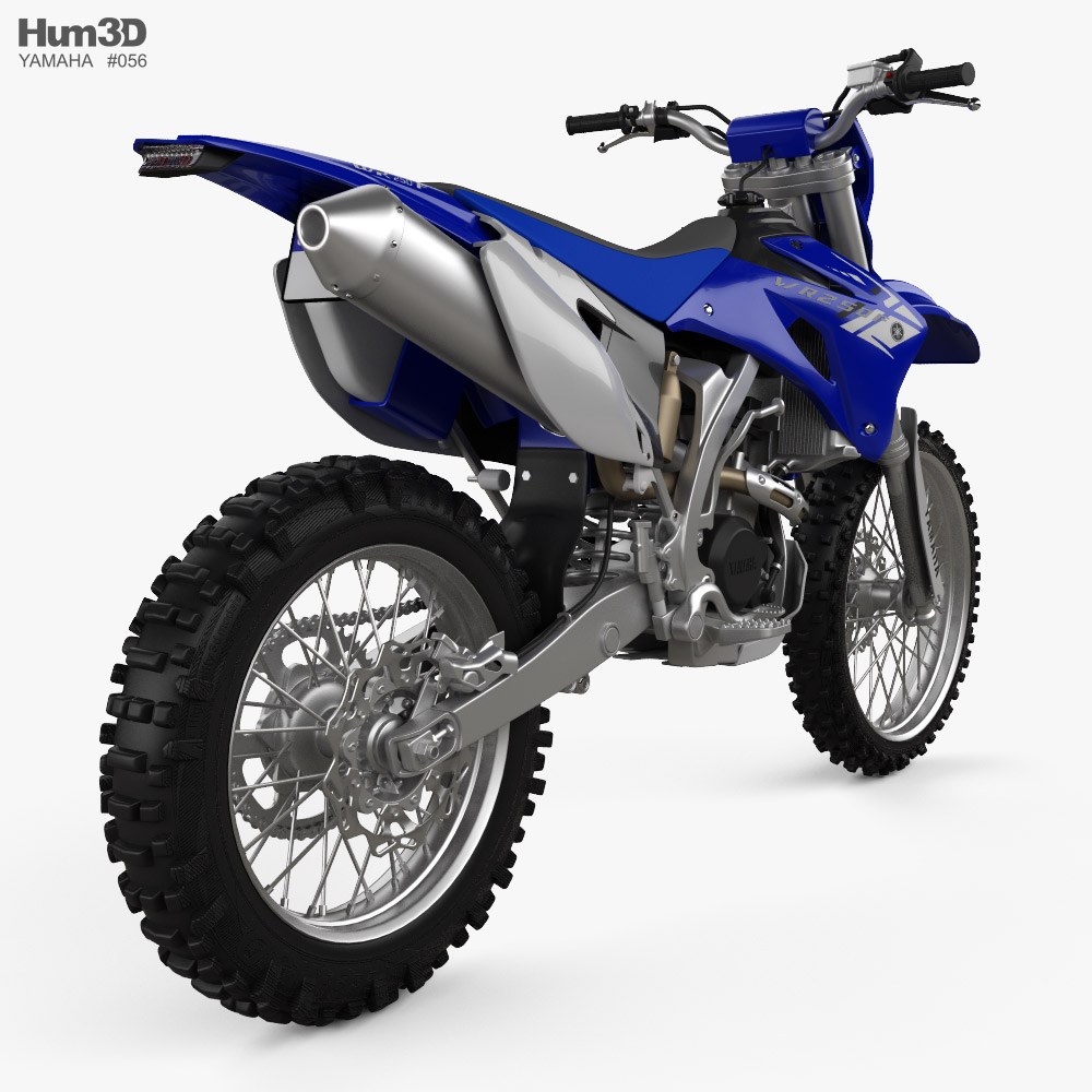 Yamaha WR250F 2007 3D model - Download Motorcycle on 3DModels.org