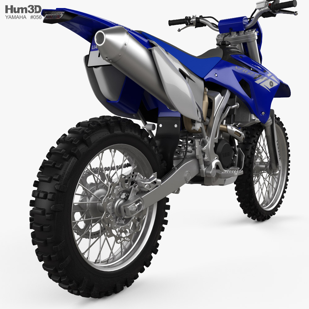 Yamaha WR250F 2007 3D 모델 - 다운로드 모터사이클 on 3DModels.org
