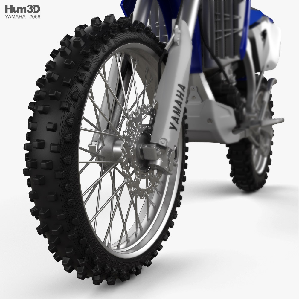 Yamaha WR250F 2007 3D 모델 - 다운로드 모터사이클 on 3DModels.org