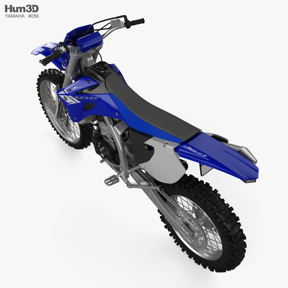 Yamaha WR250F 2007 3D model - Download Motorcycle on 3DModels.org