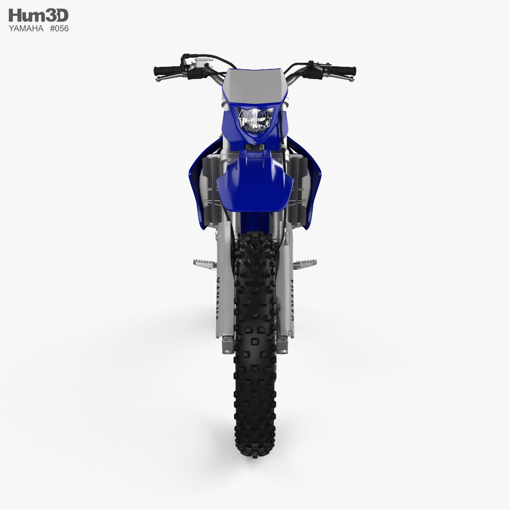 Yamaha WR250F 2007 3D model - Download Motorcycle on 3DModels.org