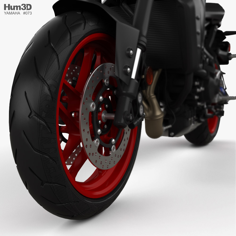 Yamaha MT-09 2021 3D model - Download Motorcycle on 3DModels.org