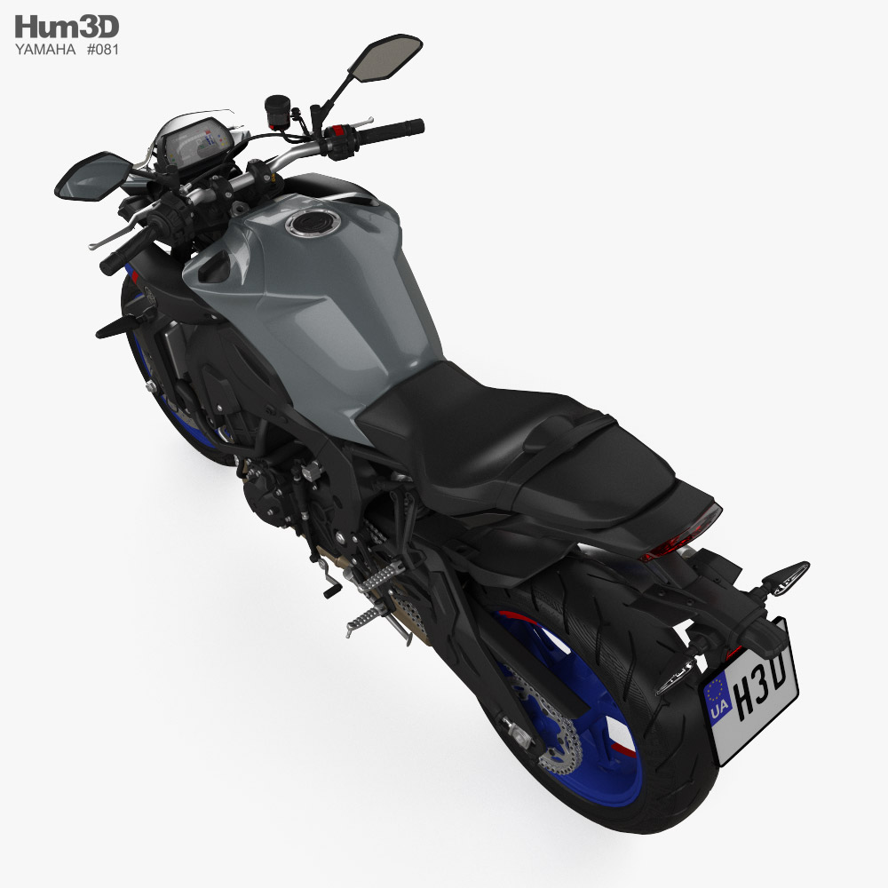 Yamaha MT-10 2025 Modelo 3D - Descargar Motocicletas activado 3DModels.org