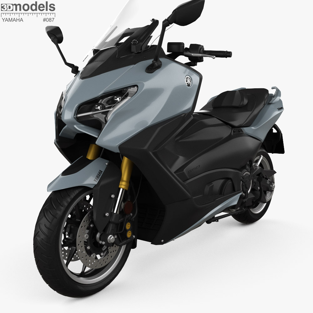 Yamaha T-Max Tech MAX 2025 3D model - Download Motorcycle on 3DModels.org