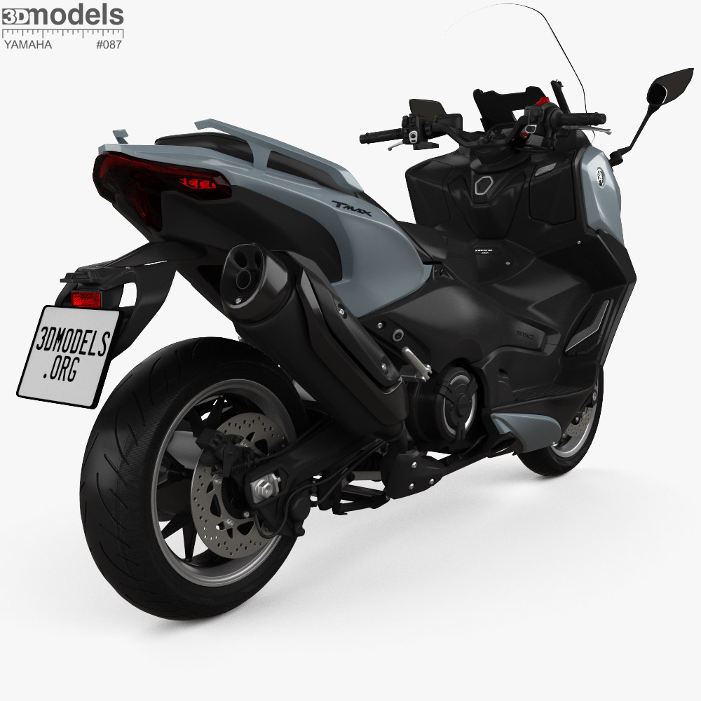 Yamaha T-Max Tech MAX 2025 3D model - Download Motorcycle on 3DModels.org