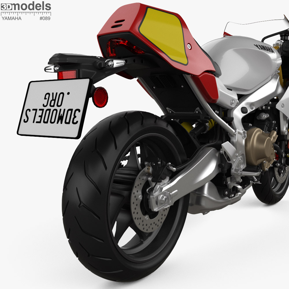 Yamaha XSR900 GP 2025 3D model - Download Motorcycle on 3DModels.org