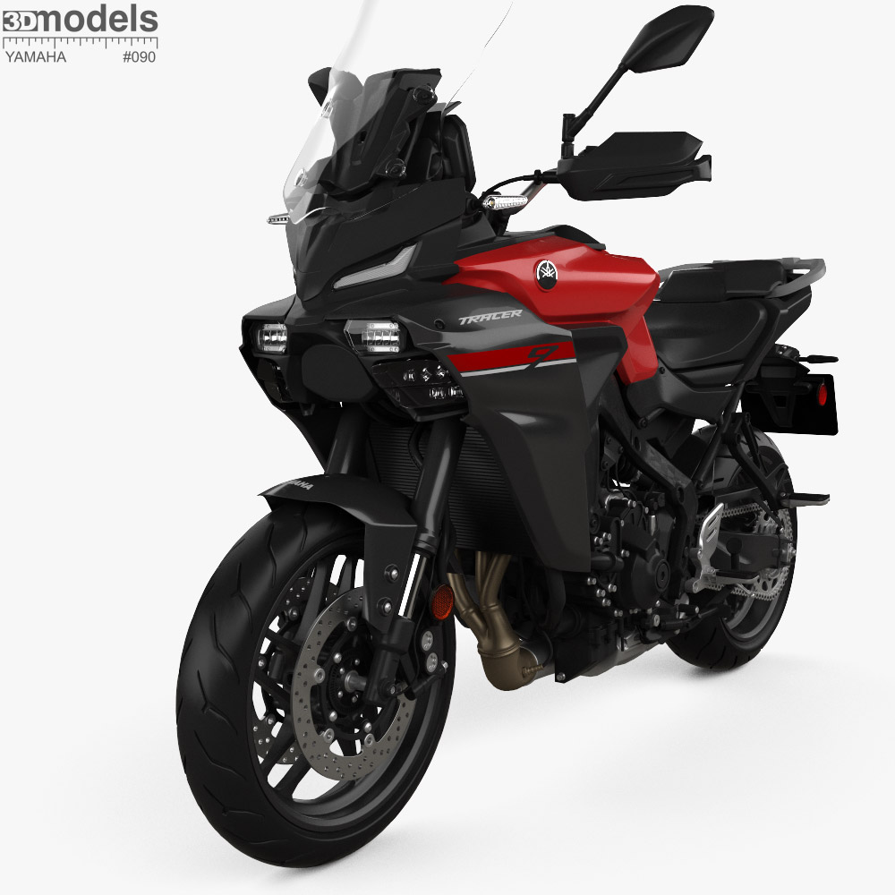 Yamaha Tracer 9 2025 3D model - Download Motorcycle on 3DModels.org