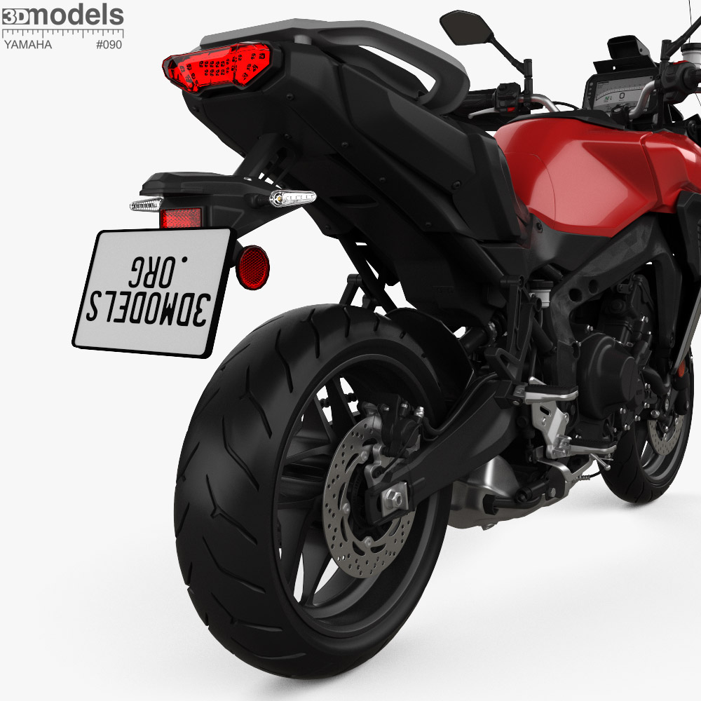 Yamaha Tracer 9 2025 3D model - Download Motorcycle on 3DModels.org