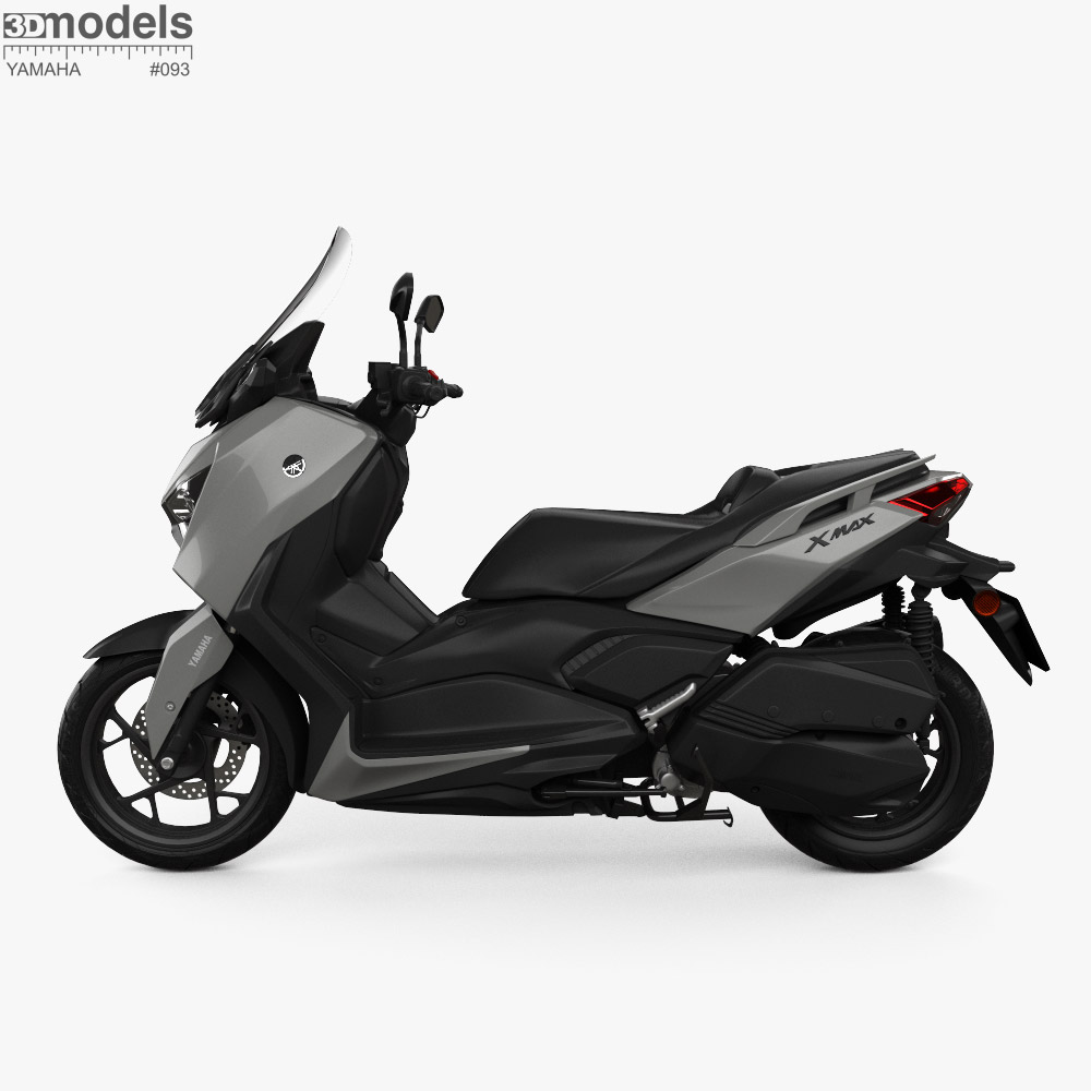 Yamaha XMAX 300 2026 3D modeli - İndir Motosiklet üzerinde 3DModels.org