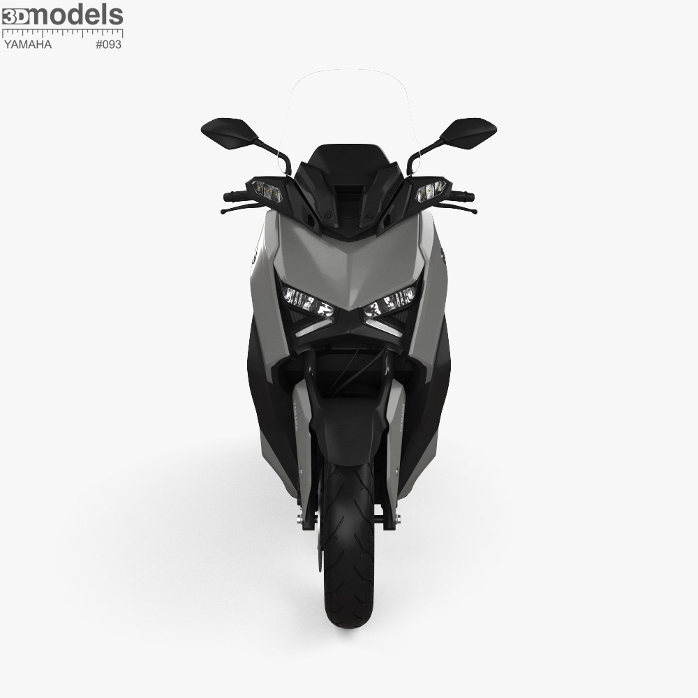 Yamaha XMAX 300 2026 Modèle 3D - Télécharger Motocyclettes activé ...