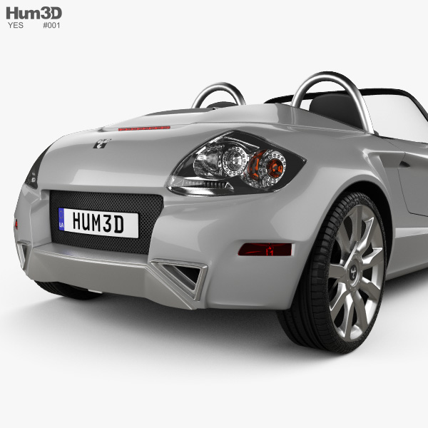 YES! Roadster 3.2 2014 3D model - Download Sports car on 3DModels.org