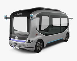 Yutong Xiaoyu Autonomous Bus 2025 3D model - Download Bus on 3DModels.org